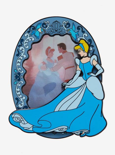 Loungefly Disney Cinderella Dancing Lenticular Enamel Pin | Hot Topic