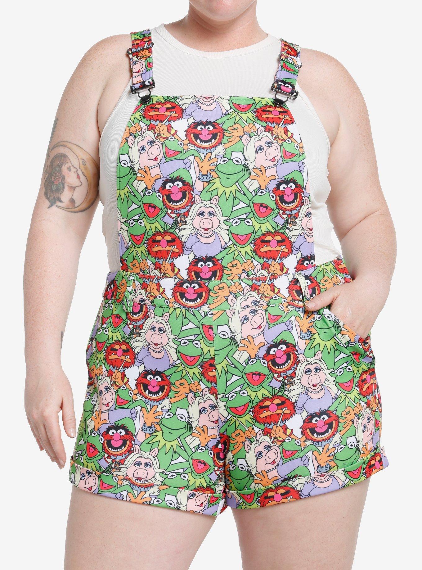 Disney The Muppets Characters Scuba Shortalls Plus Size | Hot Topic