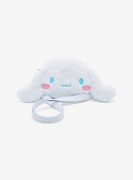 Loungefly Cinnamoroll Fuzzy Plush Mini Crossbody Bag | Hot Topic
