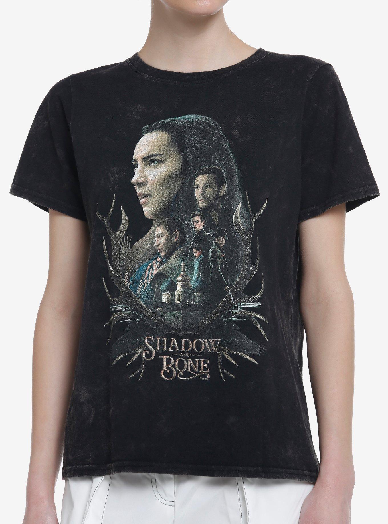 Shadow And Bone Group Boyfriend Fit Girls T-Shirt | Hot Topic