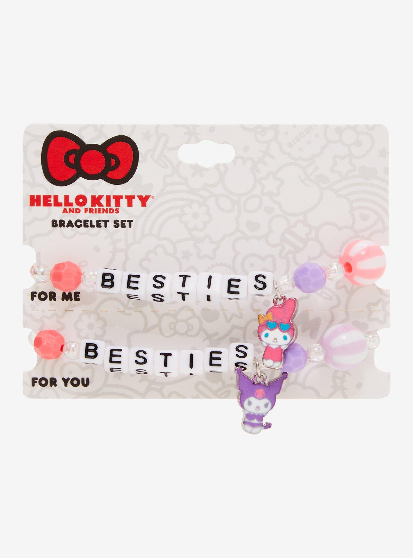 My Melody & Kuromi Pool Party Best Friend Bracelet Set | Hot Topic