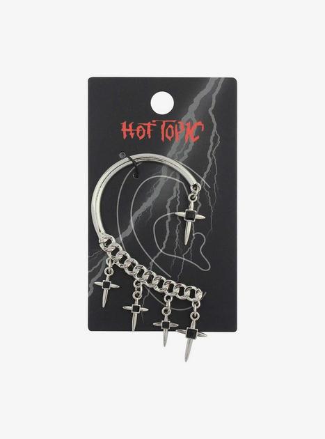 Star Chain Link Earring Cuff | Hot Topic