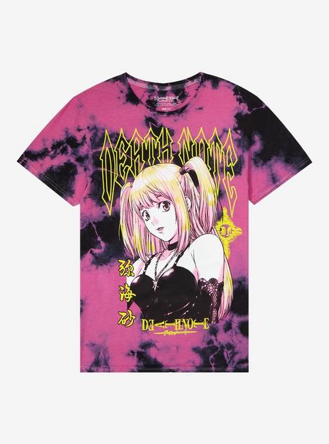 Death Note Misa Tie-Dye Boyfriend Fit Girls T-Shirt | Hot Topic