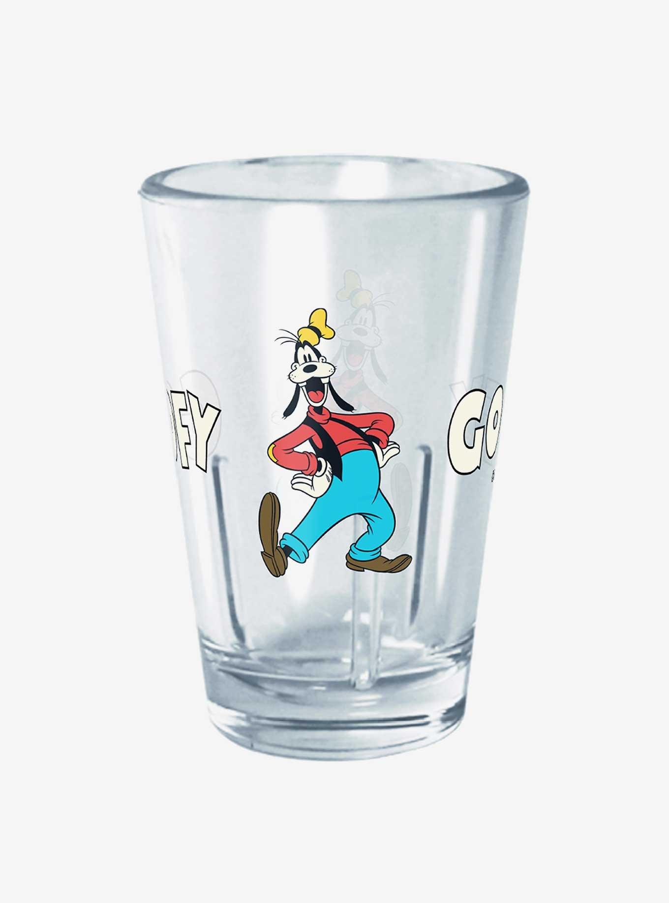Disney Mickey Mouse Goofy Mini Glass - CLEAR | BoxLunch