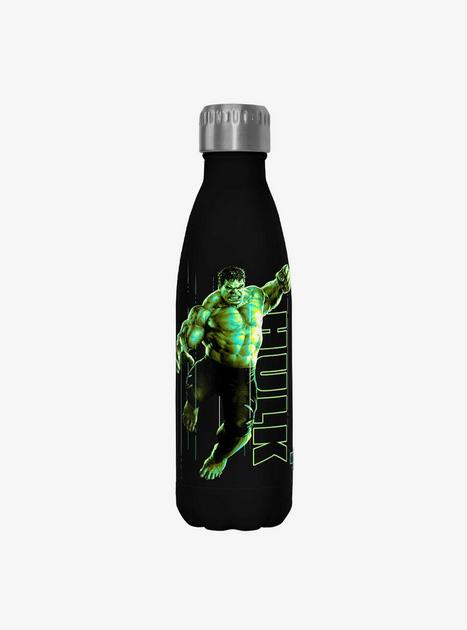 Marvel Hulk Stainless Steel Water Bottle - BLACK | BoxLunch