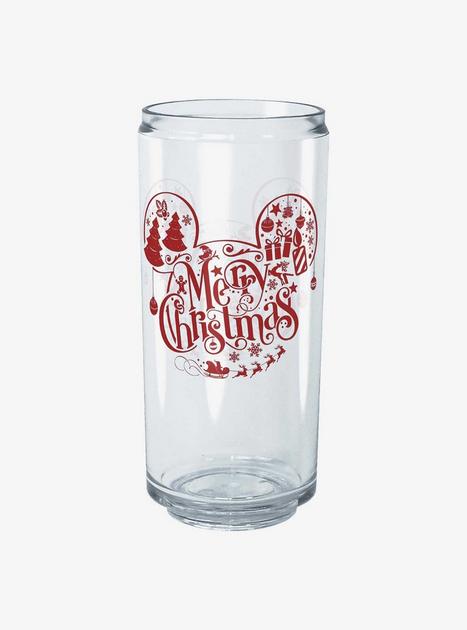 Disney Mickey Mouse Holiday Ears Can Cup - CLEAR | Hot Topic