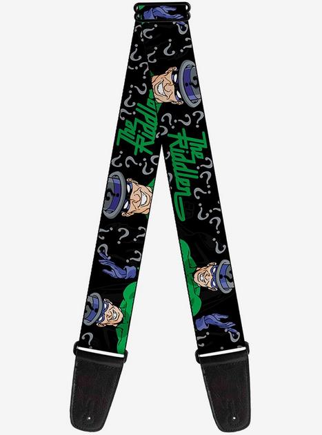 DC Comics Batman The Riddler Silhouette Guitar Strap | Hot Topic