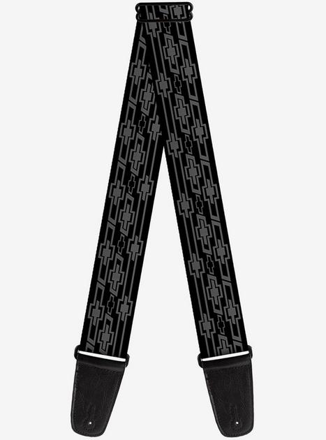 Retro Chevy Bowtie Monogram Guitar Strap | Hot Topic