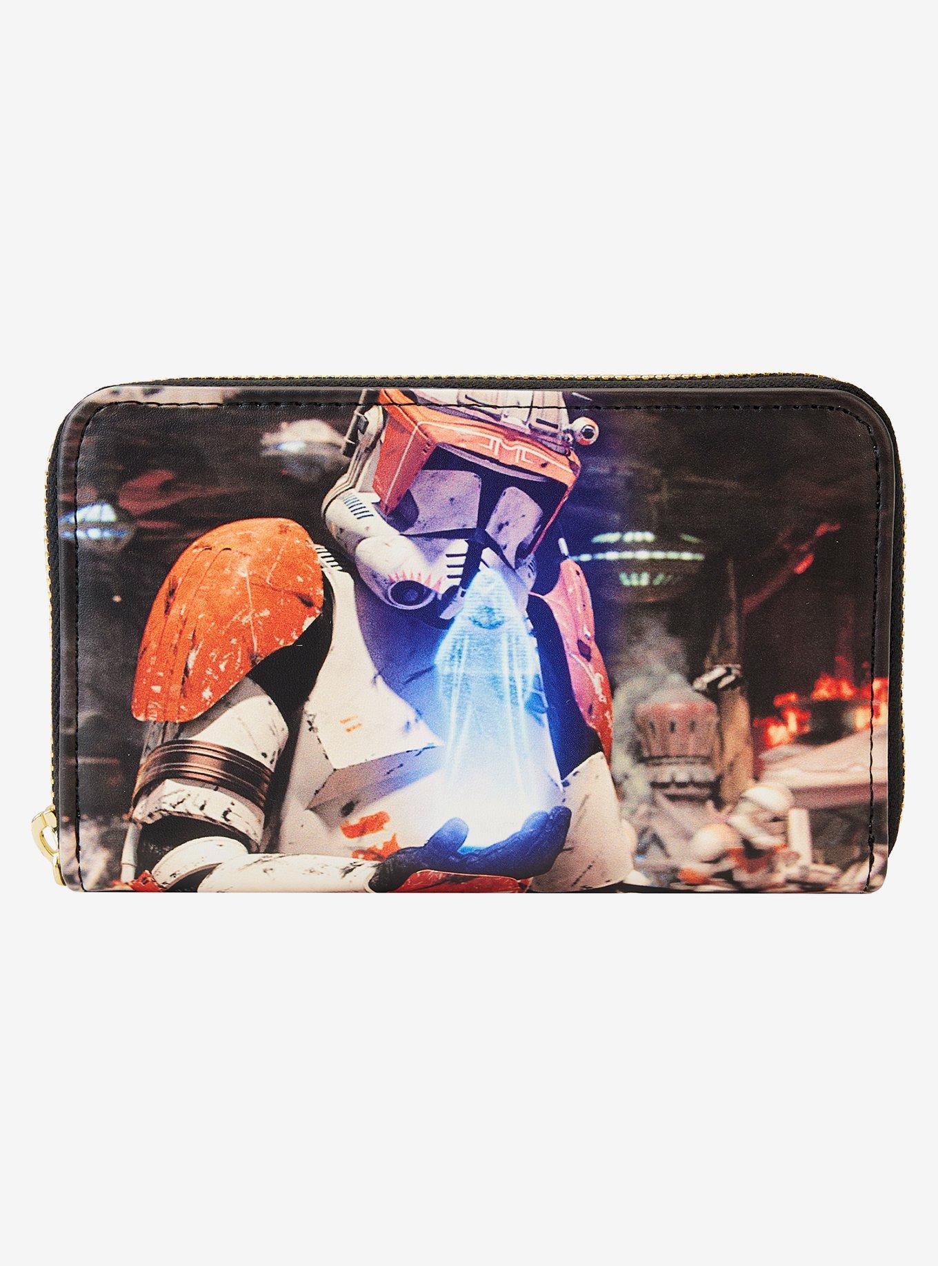 Loungefly Star Wars Revenge of the Sith Scenic Zip Wallet | BoxLunch