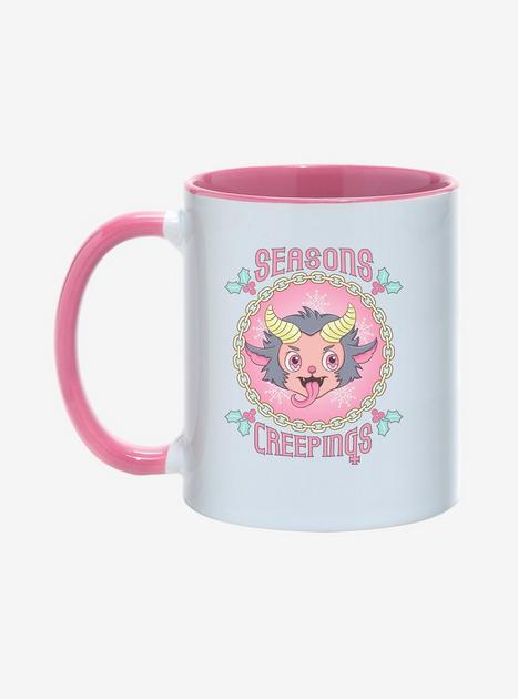Krampus Season's Creepings Mug - PINK | BoxLunch
