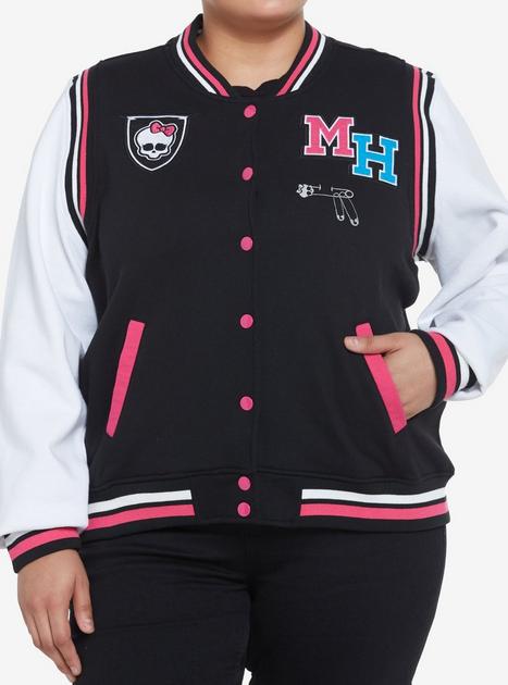 Monster High Alumni Girls Varsity Jacket Plus Size | Hot Topic