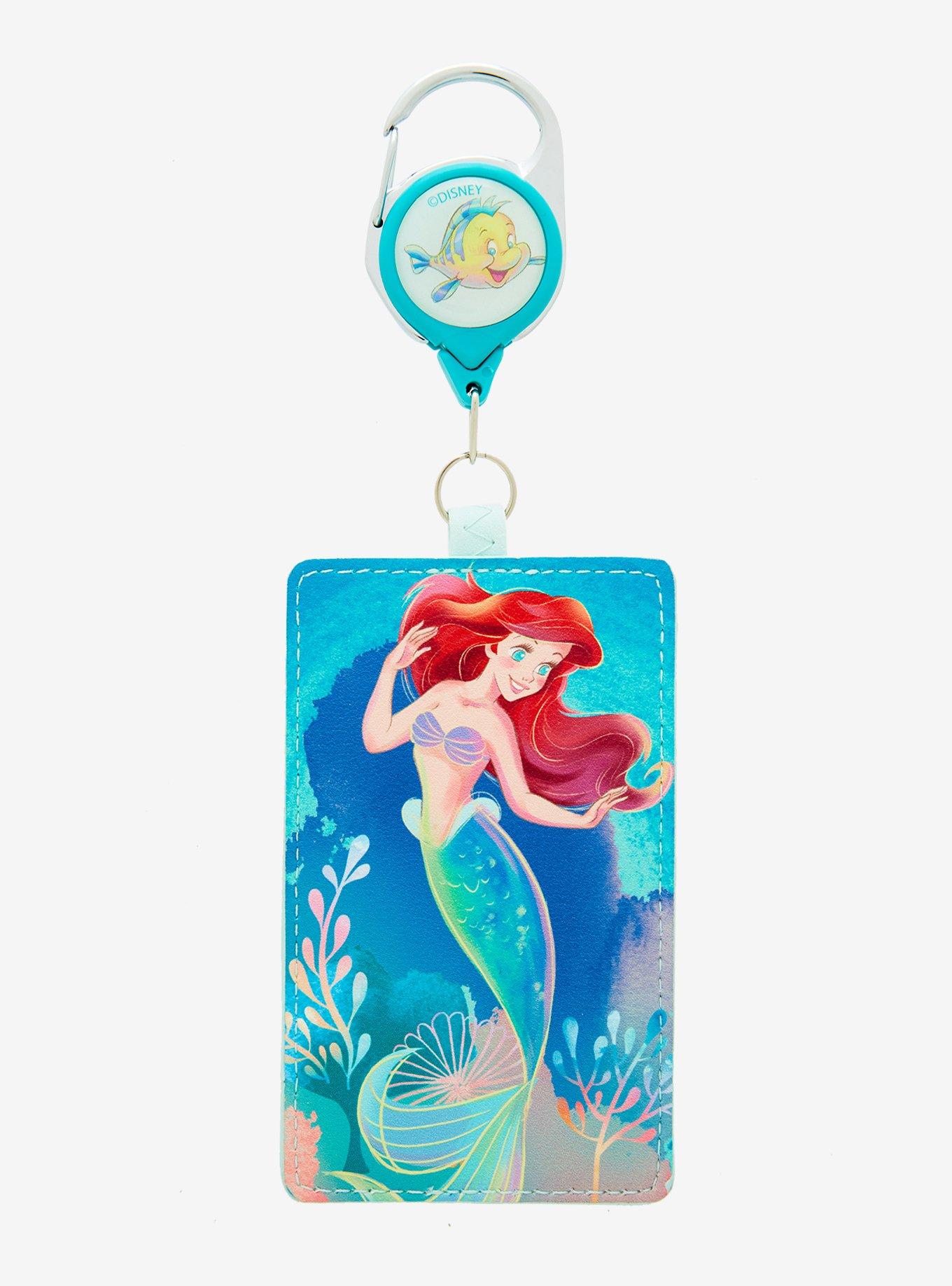 Loungefly Disney The Little Mermaid Ariel Retractable Lanyard ...