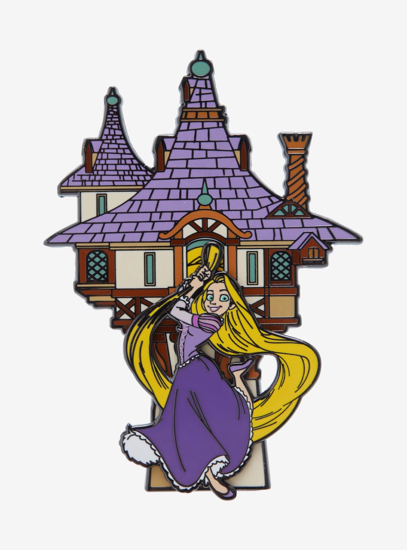 Loungefly Disney Tangled Rapunzel Swinging Limited Edition Enamel Pin ...