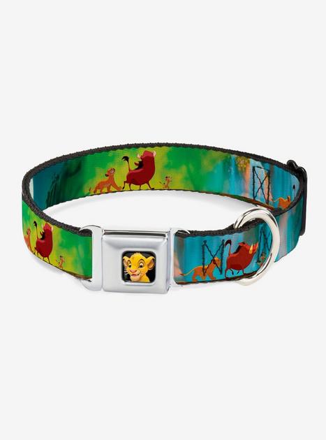 Disney The Lion King Simba Pumba Timon Growing Up Seatbelt Buckle Dog ...