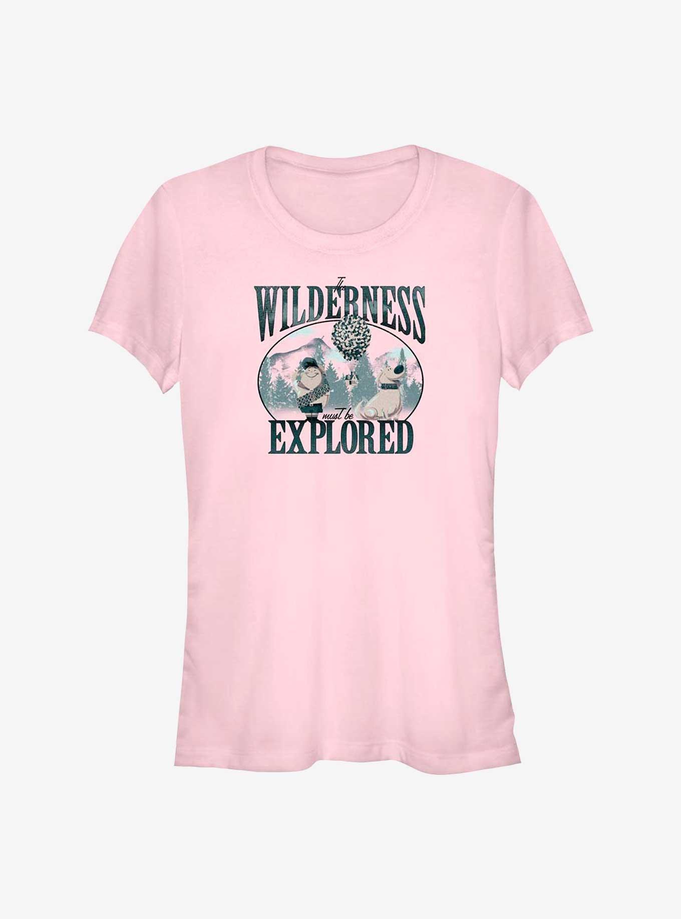 Disney Pixar Up Russell And Dug Wilderness Explored Girls T Shirt