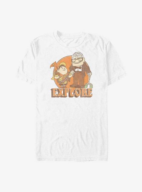 Disney Pixar Up Russell and Carl Explore T-Shirt - WHITE | Hot Topic