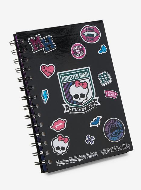 Monster High Notebook Eyeshadow & Highlighter Palette | Hot Topic