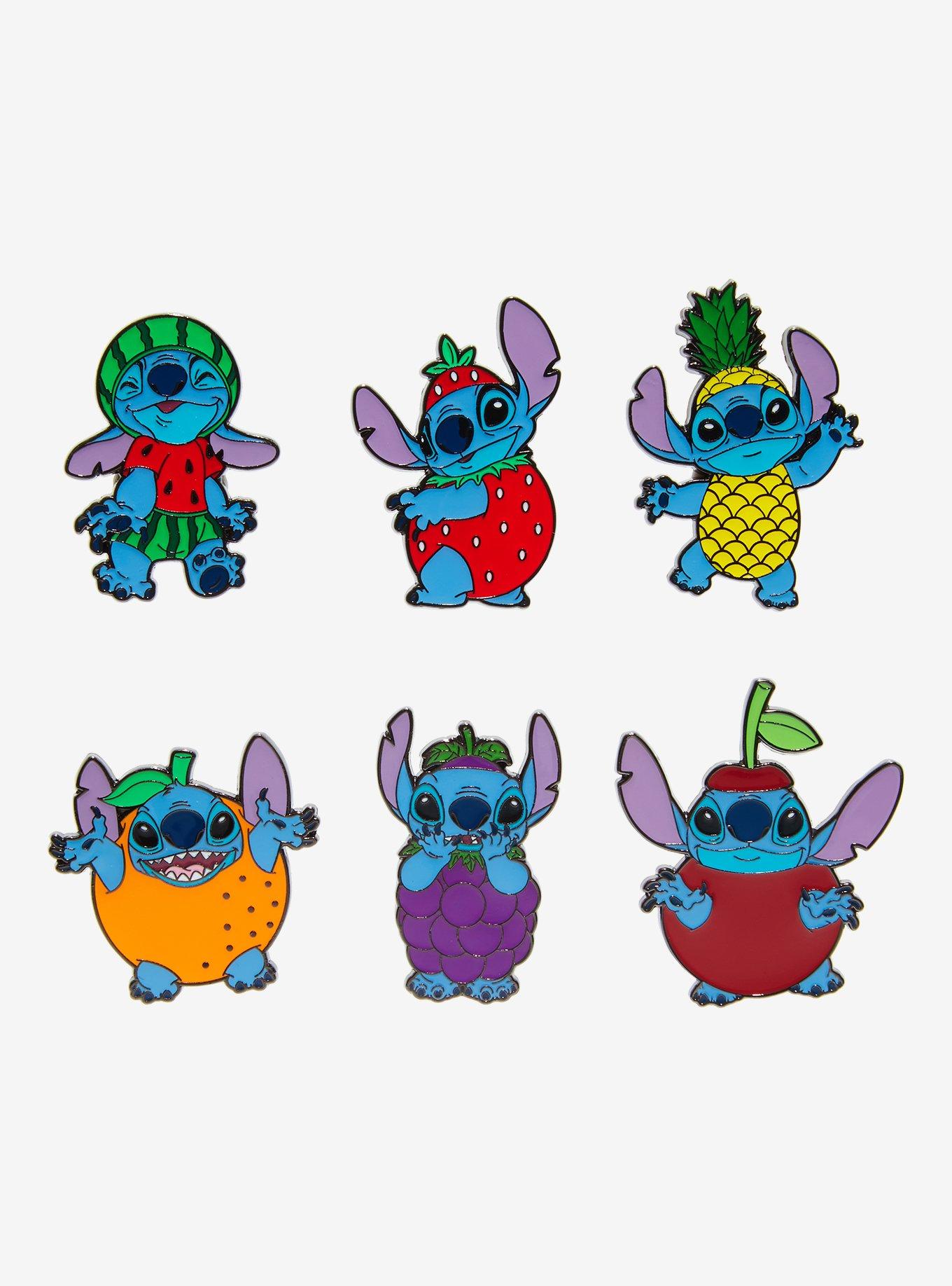 Loungefly Disney Lilo & Stitch Fruit Stitch Blind Box Enamel Pin | Hot ...