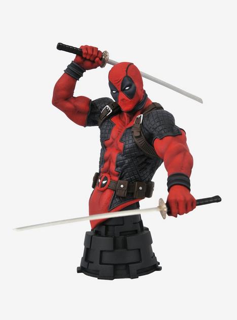 Marvel Deadpool Swords Bust | Hot Topic