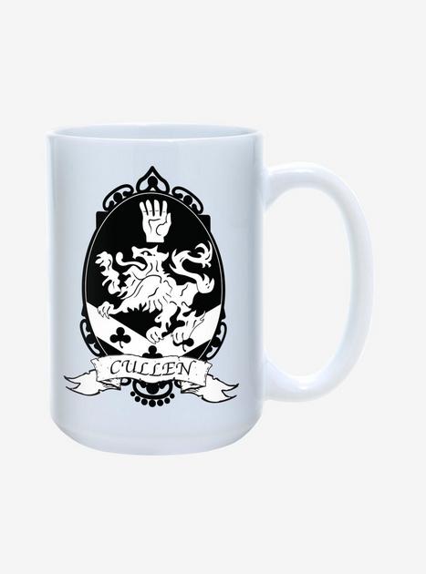 Twilight Cullen Crest Mug 15oz - WHITE | Hot Topic