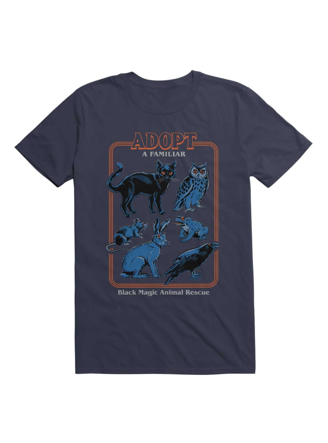 Adopt a Familiar T-Shirt By Steven Rhodes - BLUE | Hot Topic