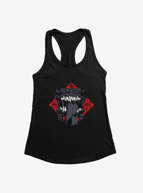 Dungeons & Dragons Mimic Girls Tank - BLACK | Hot Topic