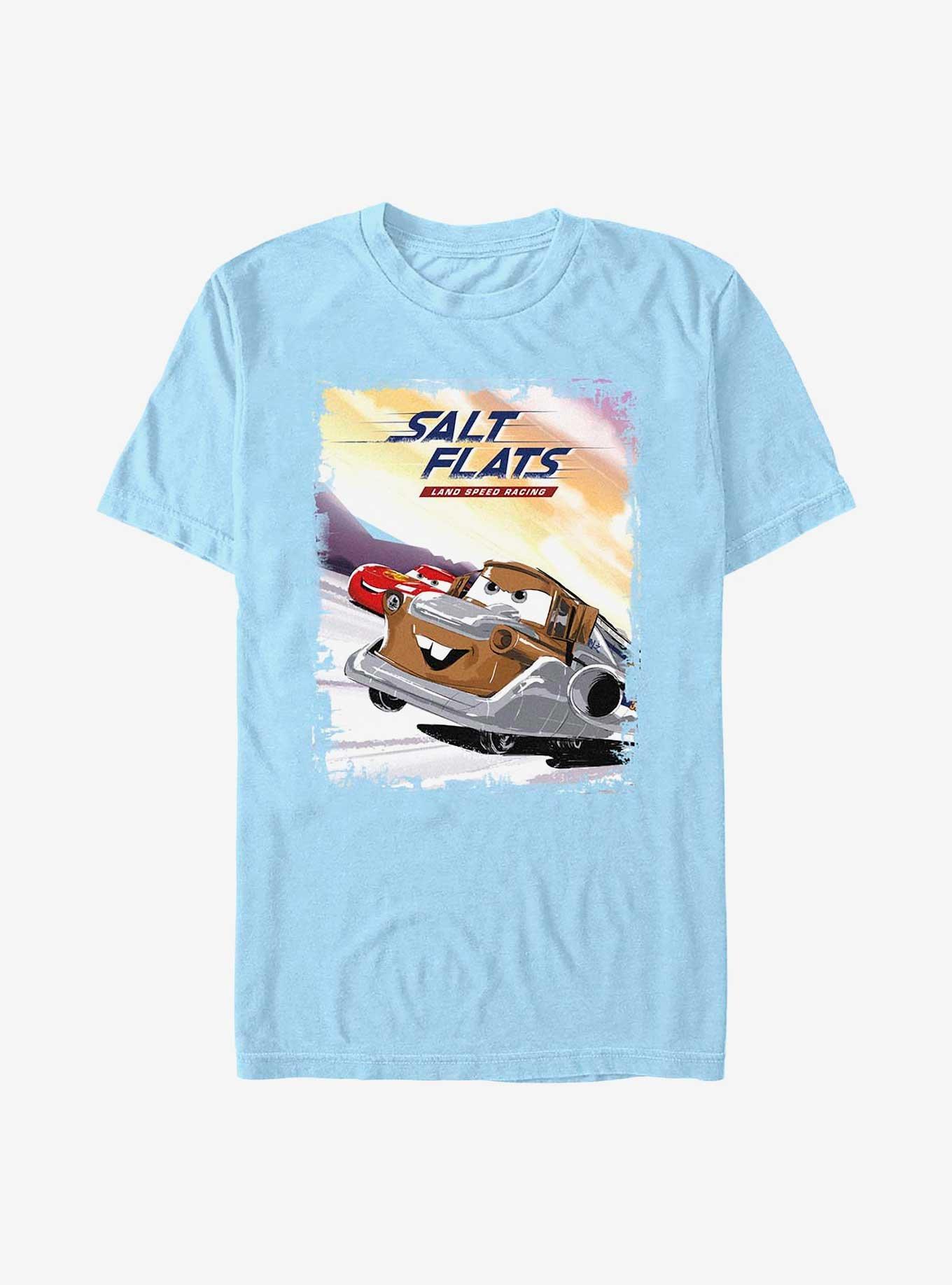 Disney Pixar Cars Salt Flats Land Speed Racing T-Shirt - BLUE | BoxLunch
