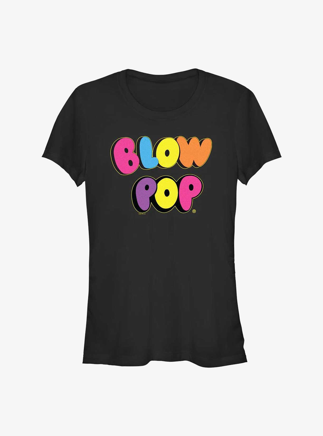 Tootsie Roll Blow Pop Logo Girls T Shirt Black Hot Topic