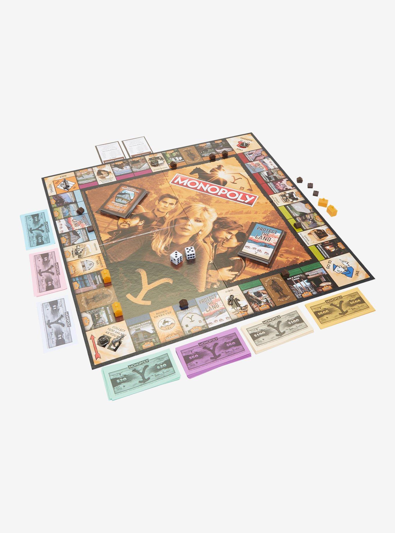 Monopoly Yellowstone Edition Board Game | Hot Topic