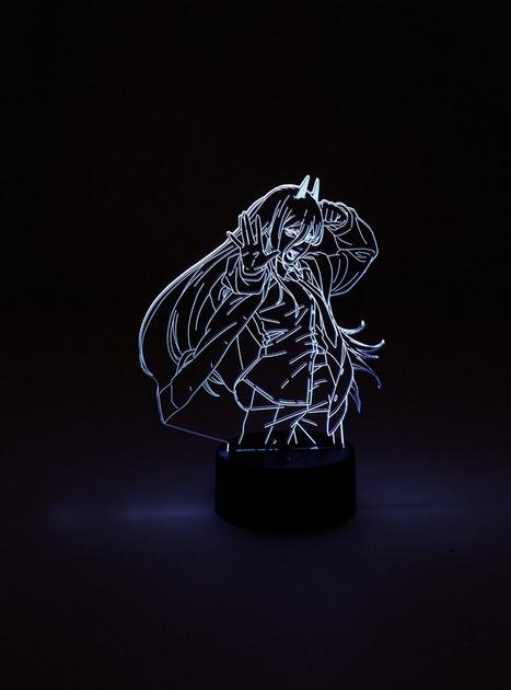 Otaku Lamps Chainsaw Man Power LED Lamp | Hot Topic
