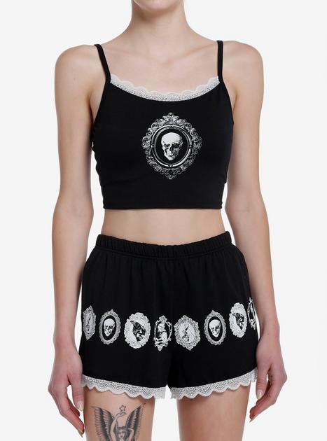 Skull Raven Cameo Girls Lounge Set | Hot Topic