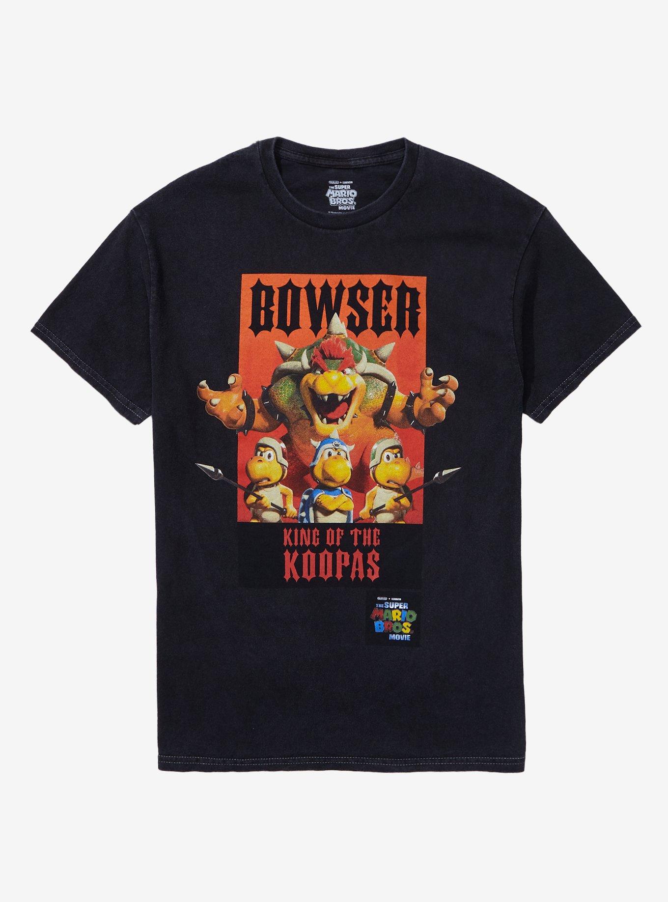 Super Mario Bros. Bowser King Of The Koopas Boyfriend Fit Girls T-Shirt ...