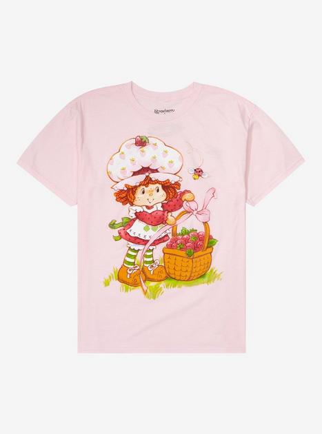 Strawberry Shortcake Double Sided Boyfriend Fit Girls T Shirt Hot Topic