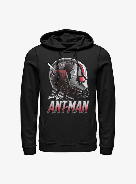 Marvel Ant-Man and the Wasp Ant-Man Helmet Hoodie - BLACK | BoxLunch
