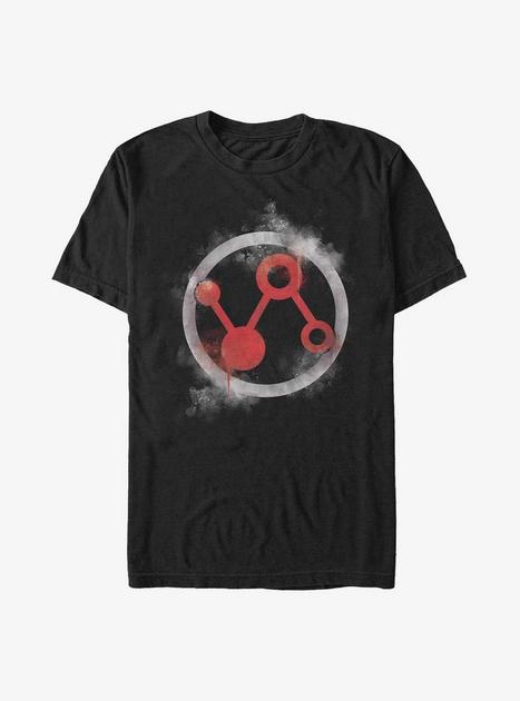 Marvel Ant-Man Pym Technologies Logo T-Shirt - BLACK | BoxLunch