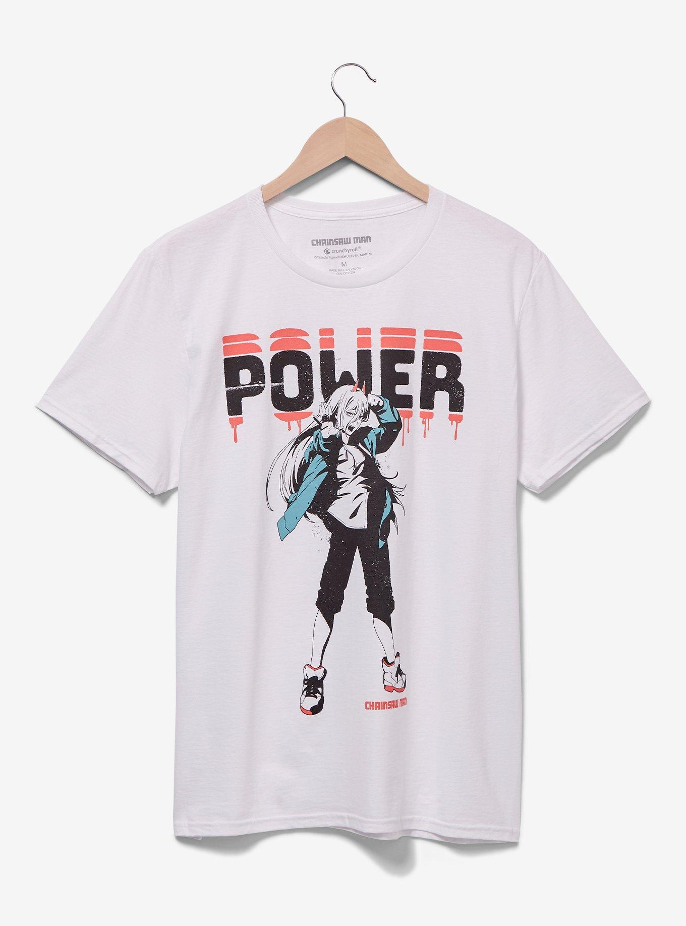 Chainsaw Man Power Tonal Portrait T-Shirt - BoxLunch Exclusive | BoxLunch