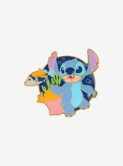 Loungefly Disney Lilo & Stitch Underwater Enamel Pin - BoxLunch ...