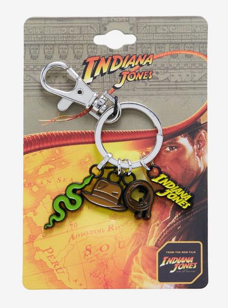 Indiana Jones and the Dial of Destiny Icons Multi-Charm Keychain | BoxLunch