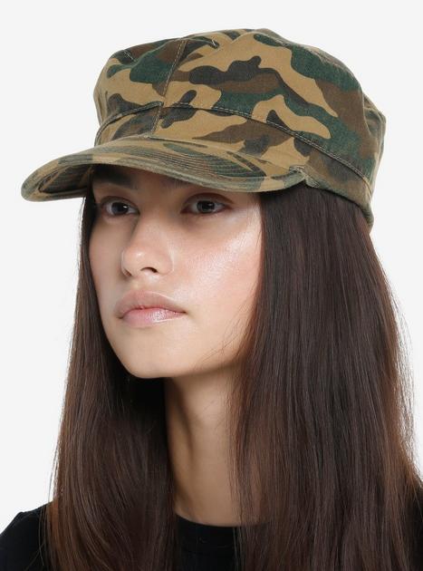 Camouflage Cadet Hat | Hot Topic