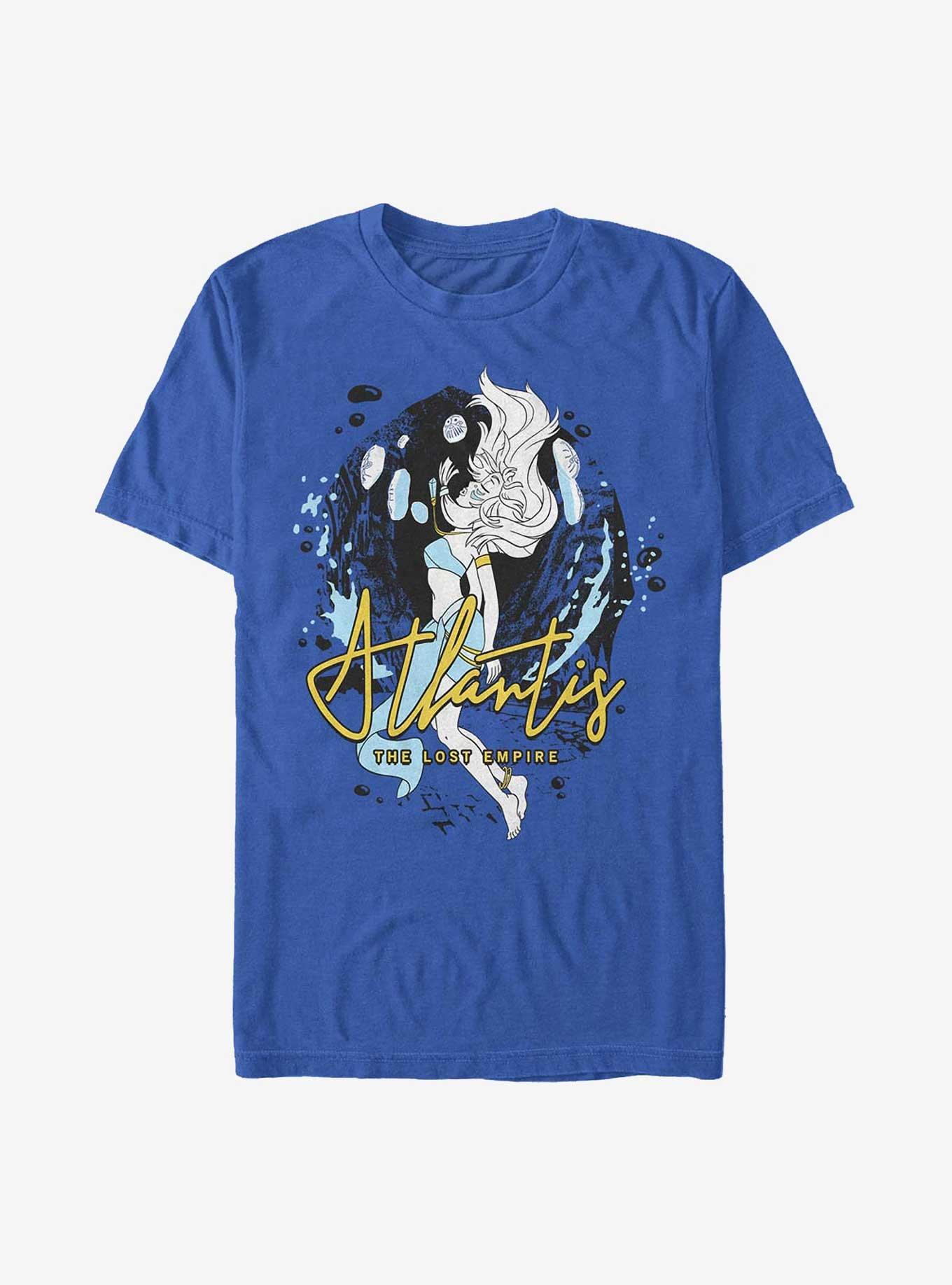 Disney Atlantis: The Lost Empire Rise of Kida T-Shirt - BLUE | BoxLunch
