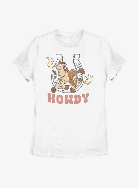 Disney Pixar Toy Story Howdy Bullseye Womens T-Shirt - WHITE | BoxLunch