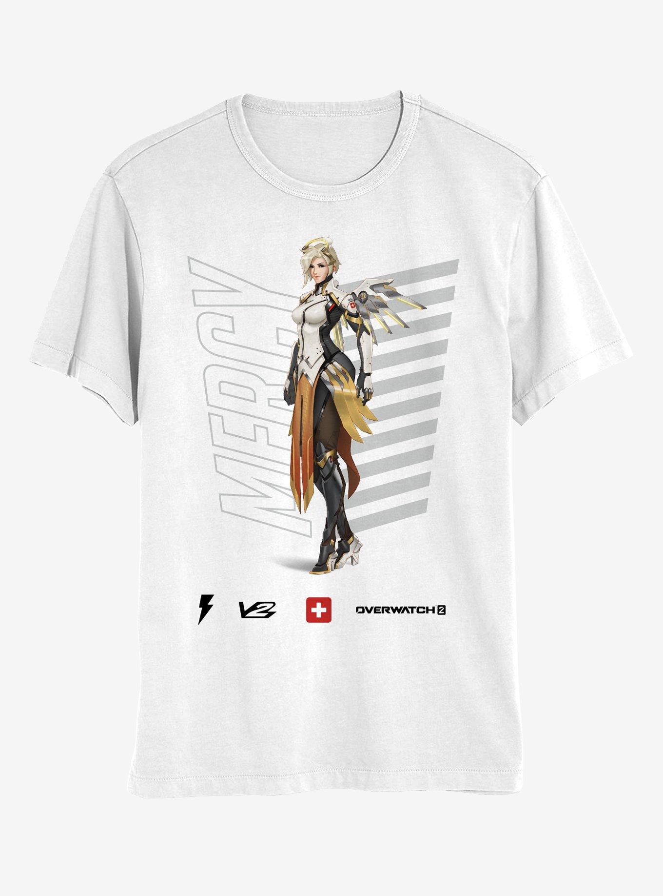 Overwatch 2 Mercy T-Shirt | Hot Topic