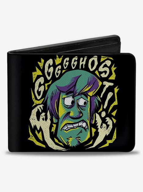 Scooby-Doo! Shaggy Scared Ghost Pose Bifold Wallet | Hot Topic