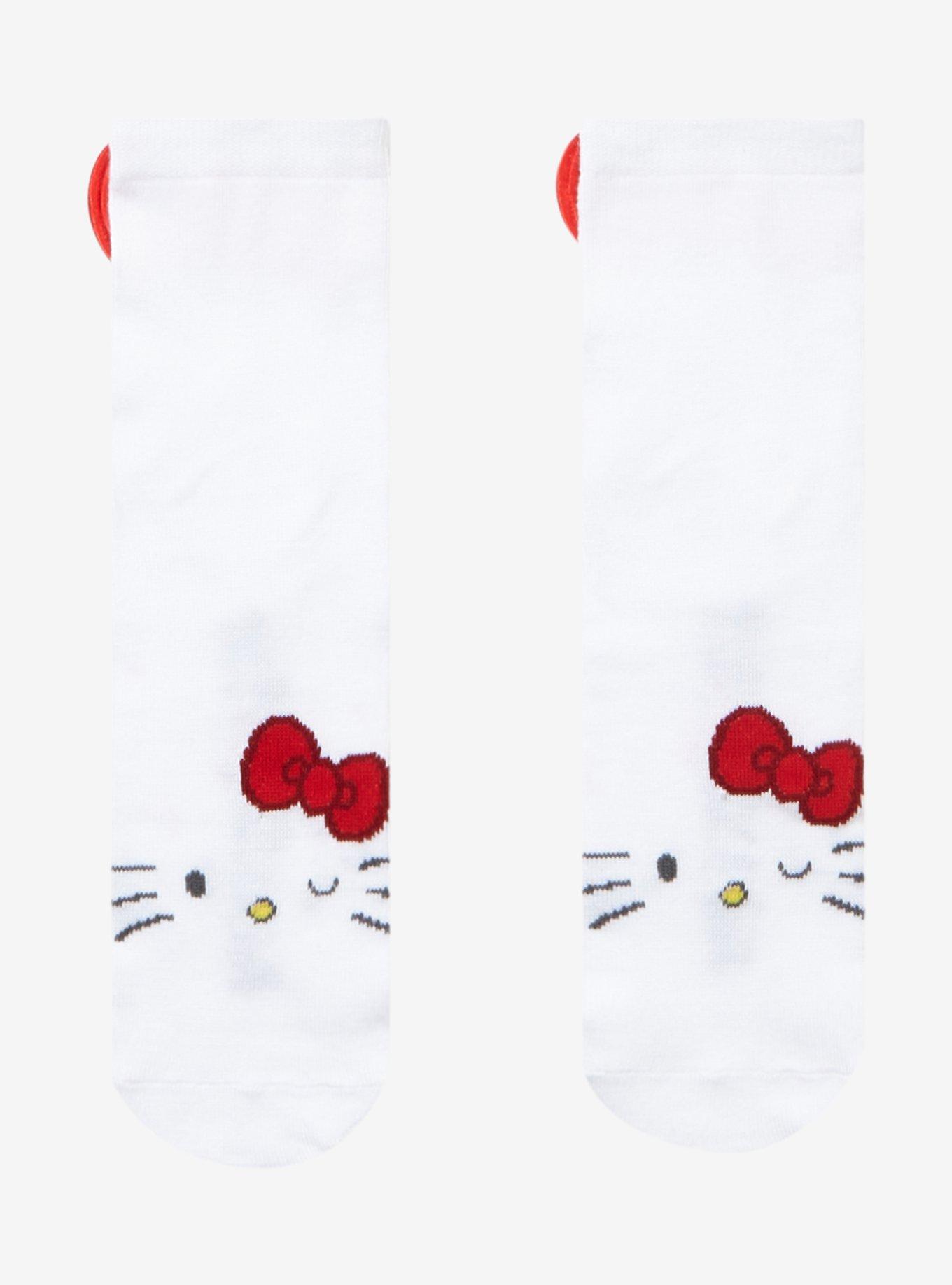 Hello Kitty Red Bow Ankle Socks | Hot Topic