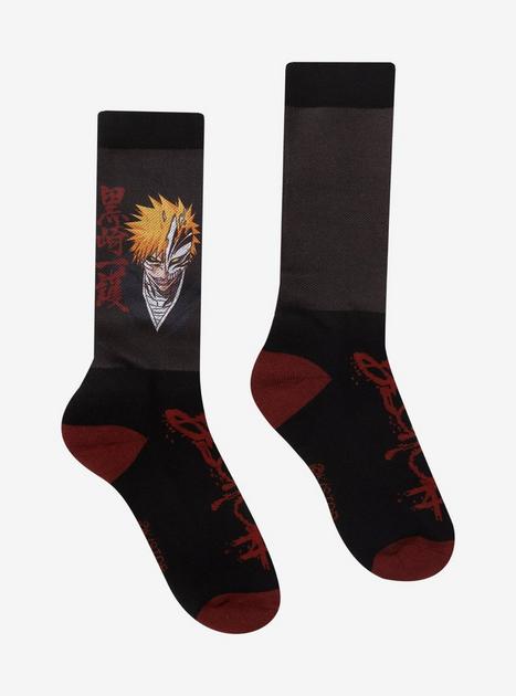 BLEACH Ichigo Hollow Mask Crew Socks | Hot Topic