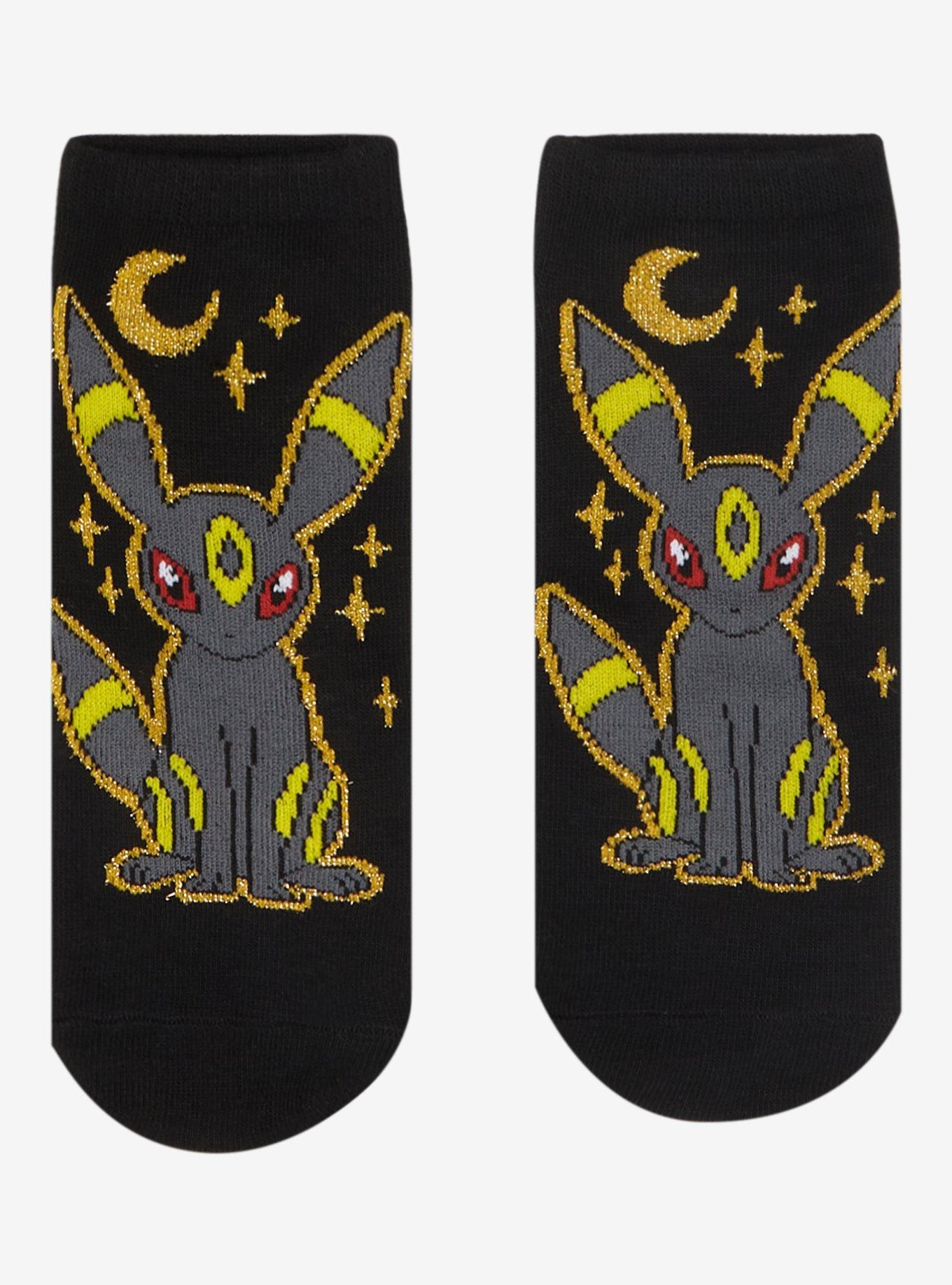 Pokemon Umbreon Celestial No-Show Socks | Hot Topic