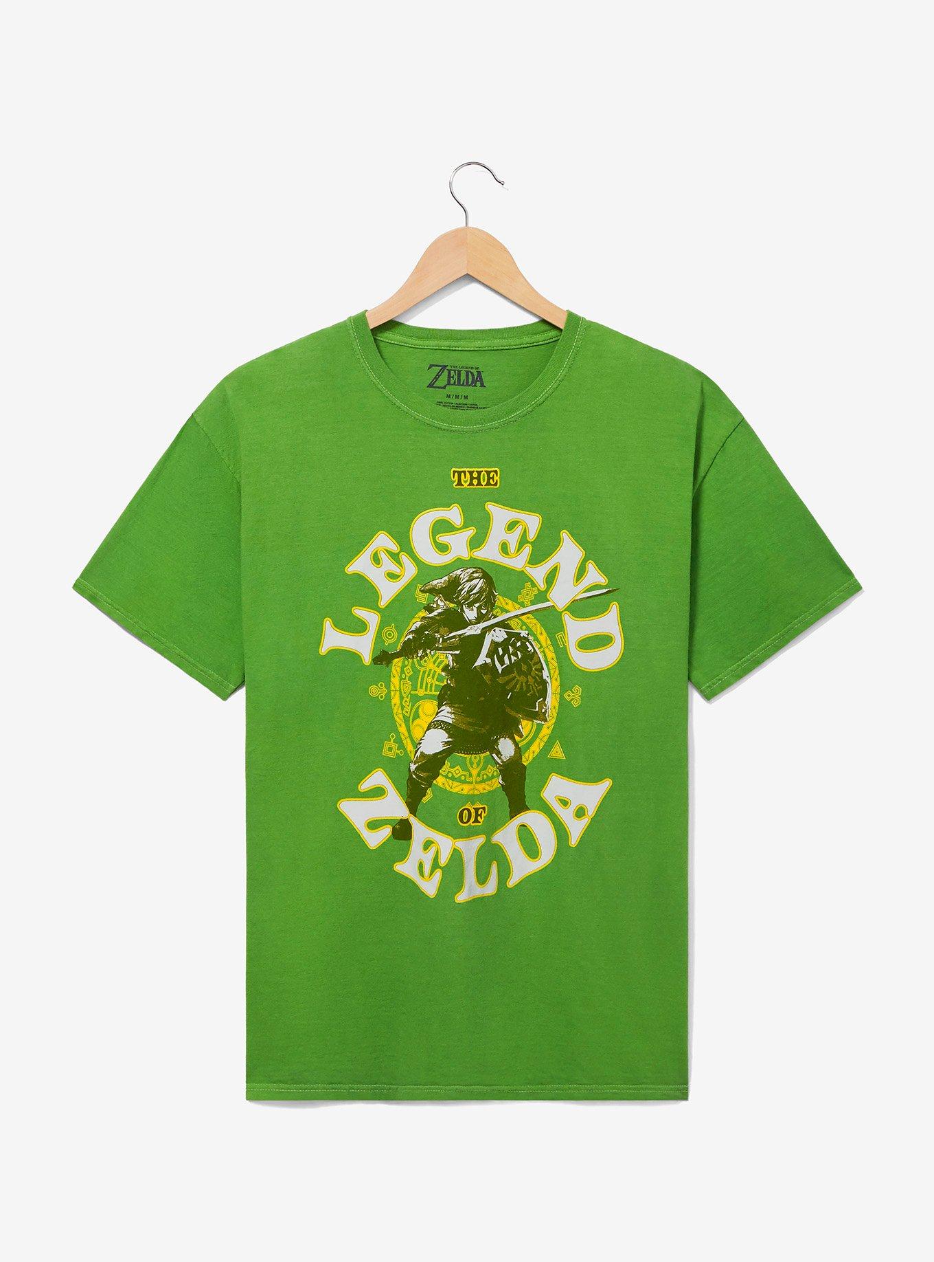 Nintendo The Legend of Zelda Link Portrait T-Shirt - BoxLunch Exclusive ...