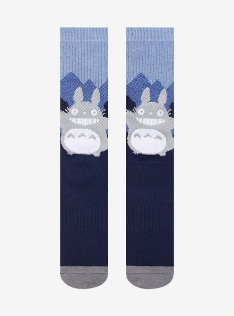 Studio Ghibli My Neighbor Totoro Mountain Scene Crew Socks | Hot Topic