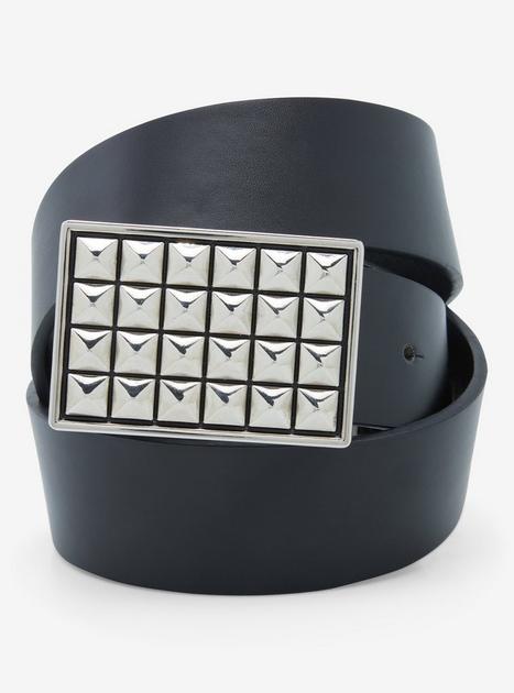 Pyramid Stud Buckle Belt | Hot Topic
