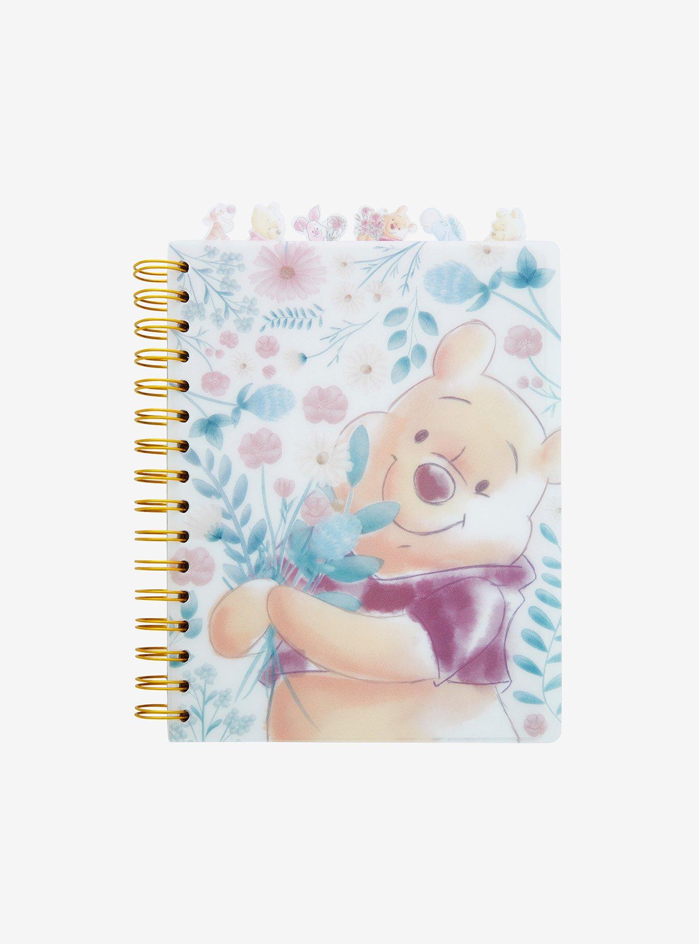Disney Winnie The Pooh Watercolor Tab Journal | Hot Topic